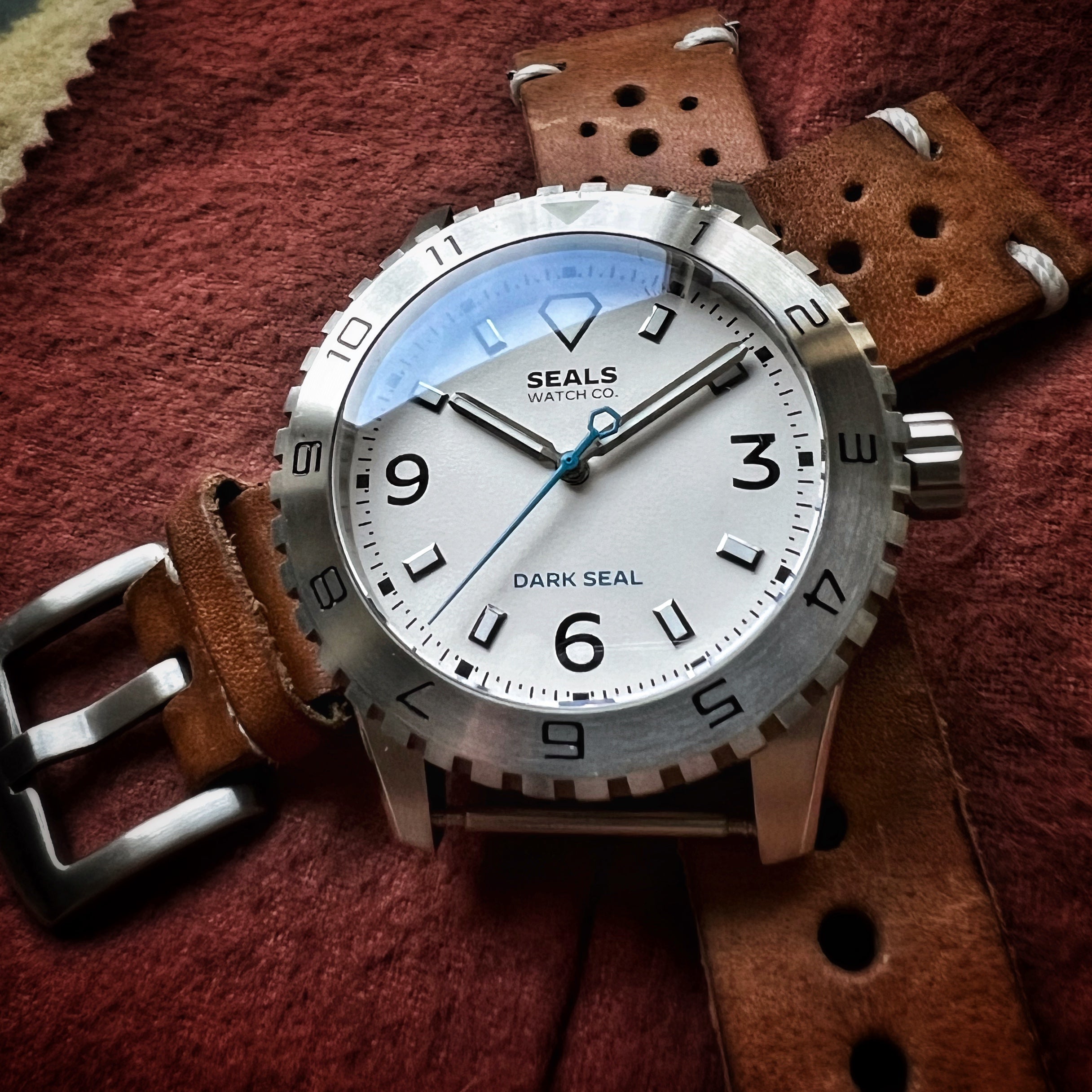 Dark Seal 12-Hour GMT Style 200M Water Resistant Automatic Wrist Watch
