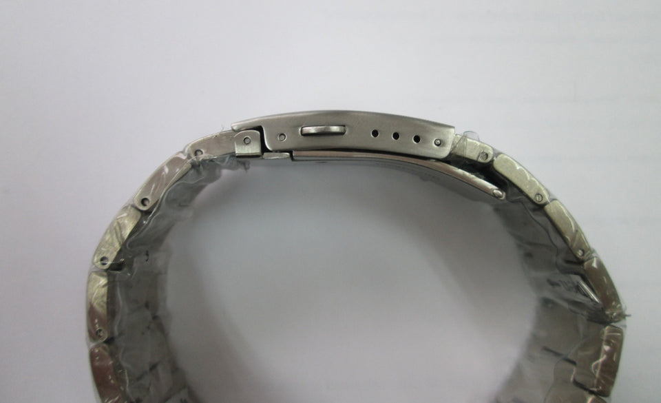 Stainless Steel with Black Dial Automatic Watch on Steel Bracelet