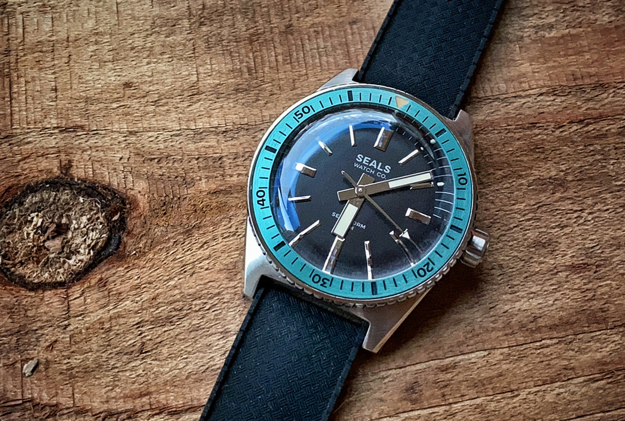 "Sea Storm" Dive Watch - Limited Run Skin Diver - No Date Reveal